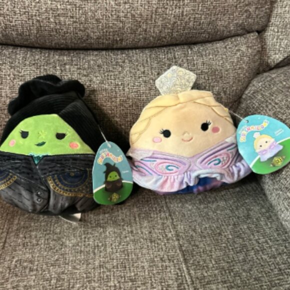 Squishmallows | Toys | Wicked For Good Elphaba And Glinda Squishmallows ...
